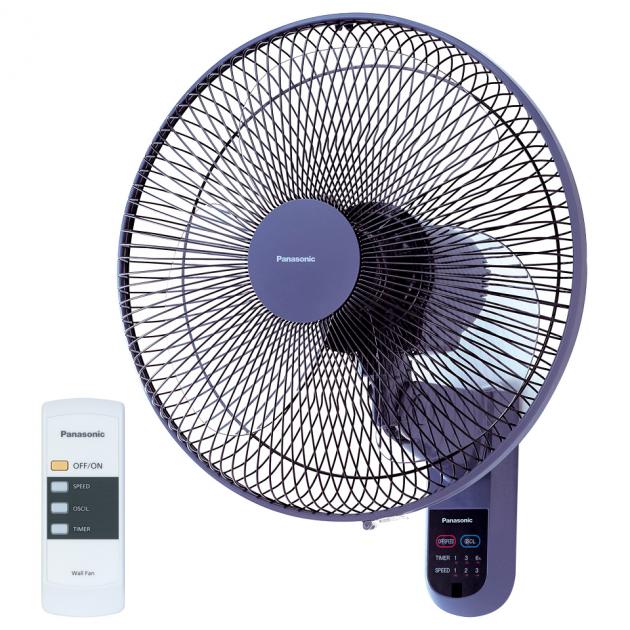Panasonic Wall Mount Fan With Remote (F-409M) | Hom4u