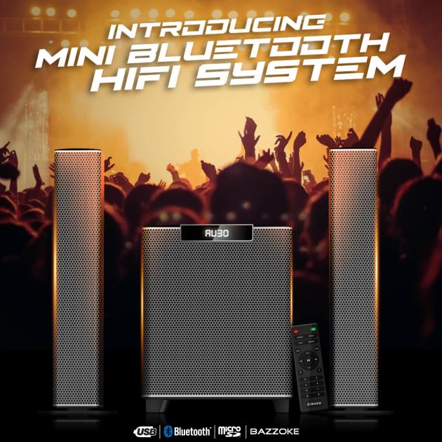 Samsung Singer Mini Hi-Fi System 2.1Ch, 70W, 25W x 2 | Hom4u